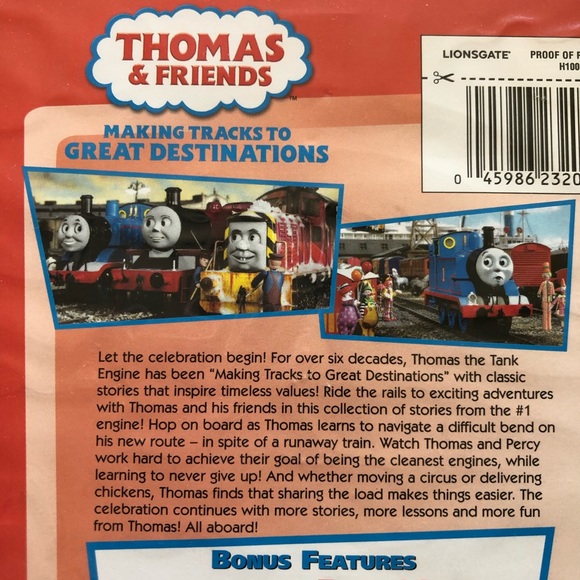 Thomas & Friends | Other | Lionsgate Thomas Friends Dvd | Poshmark